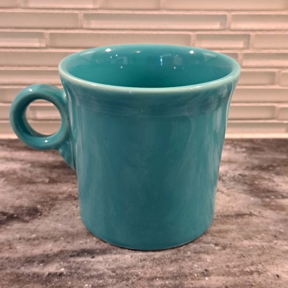 Fiesta | Dining | Fiesta Lapis Blue Tapered Coffee Cup Mug Homer Laughlin Fiestaware Turquoise ...